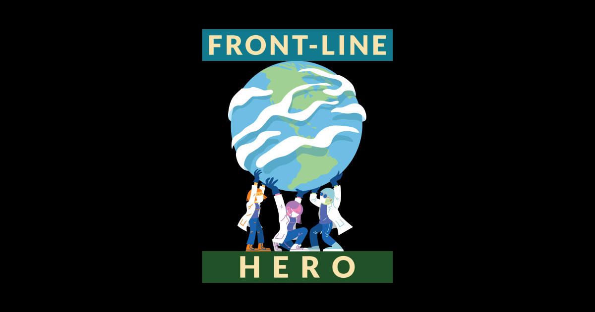 Front-Line Hero - Nurse - Sticker | TeePublic