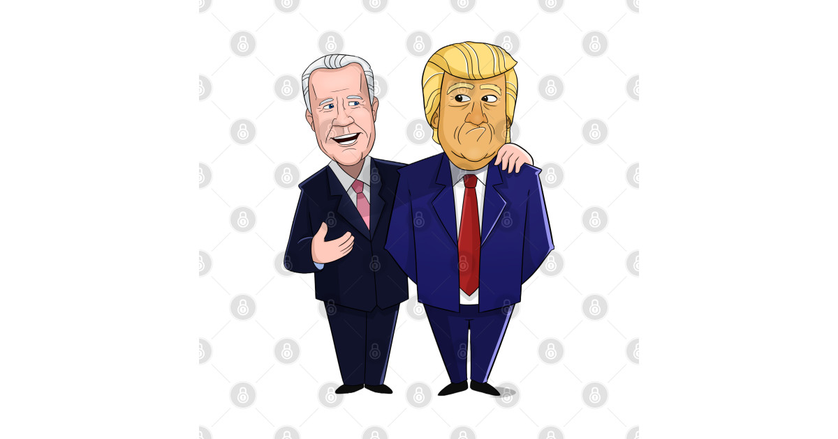 Biden and Trump - Biden - T-Shirt | TeePublic