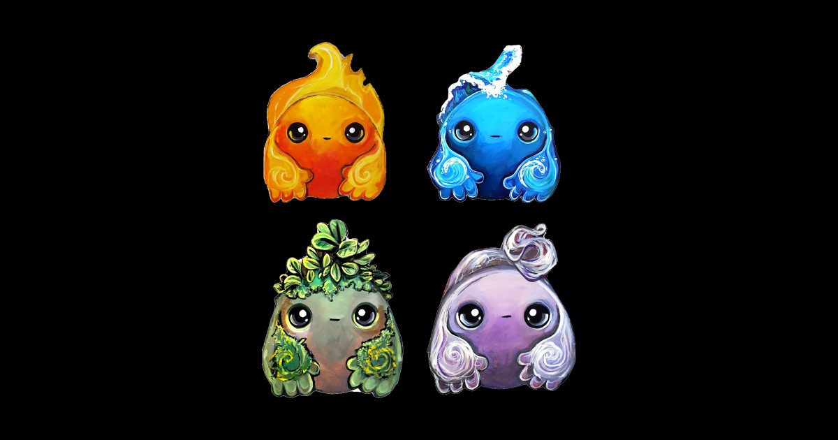 Elemental Sprites - Sprites - Phone Case | TeePublic