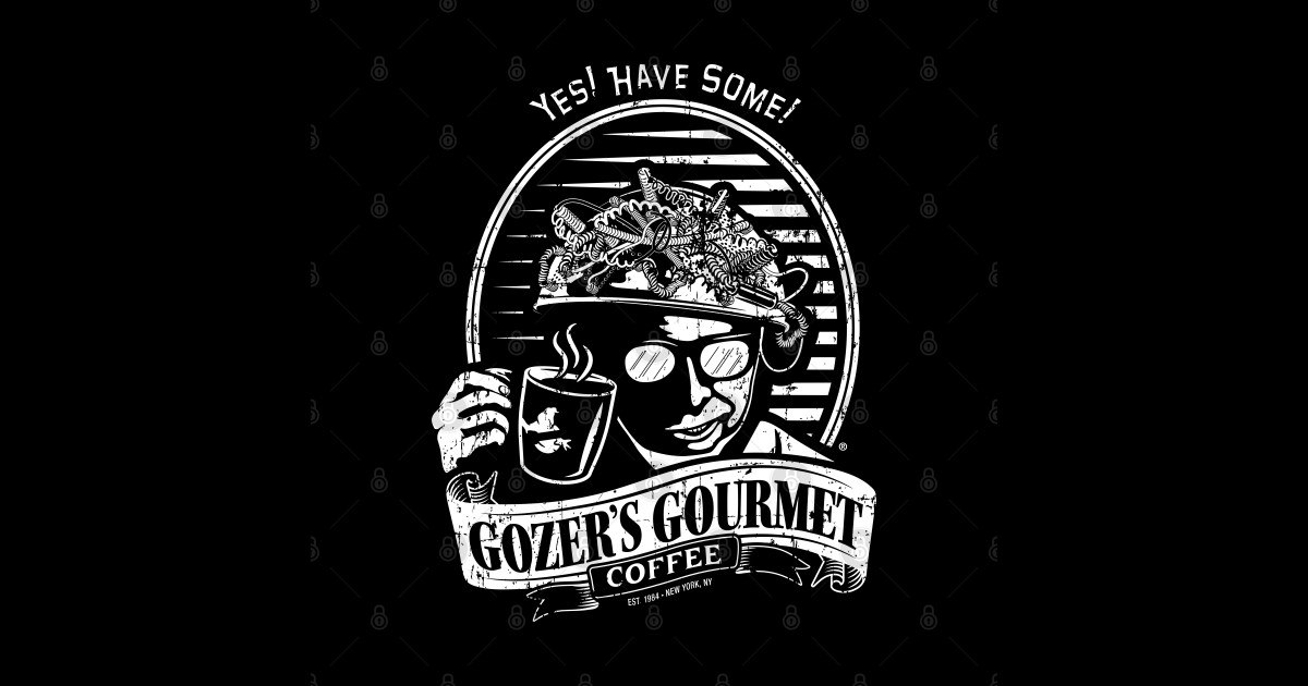 Gozer's Gourmet Coffee: Yes, Have Some! - Ghostbusters - Sticker ...