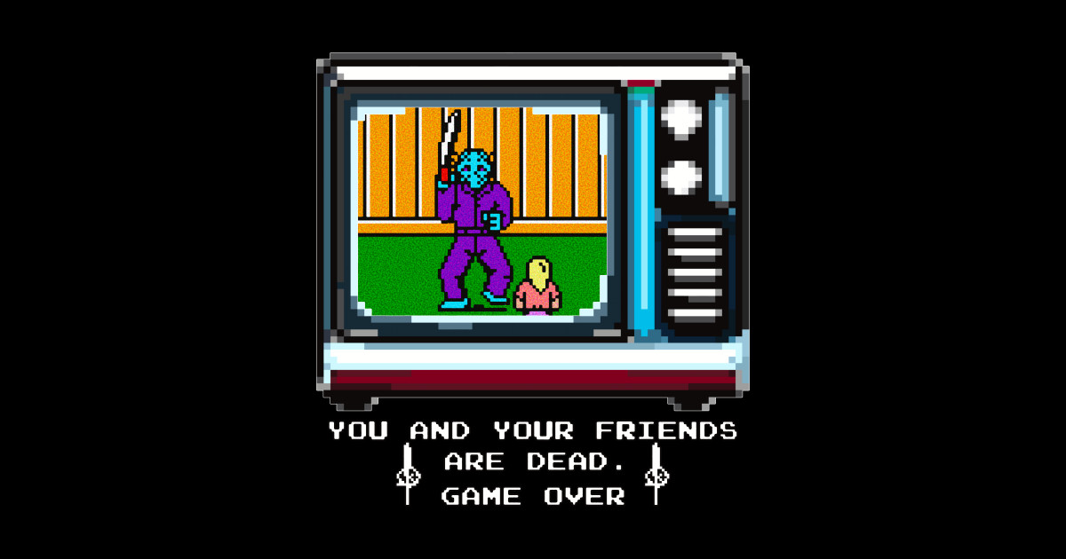 Jason NES - Friday The 13th - Sticker | TeePublic