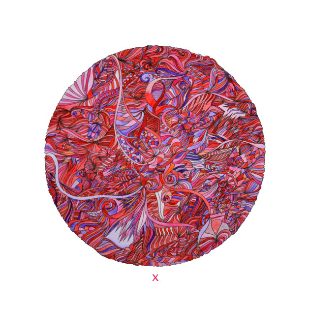 Psychedelic Red - Psychedelic - T-Shirt | TeePublic