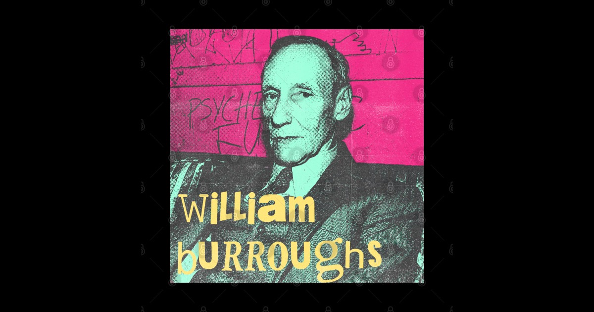 william burroughs pop art - William Burroughs - Sticker | TeePublic