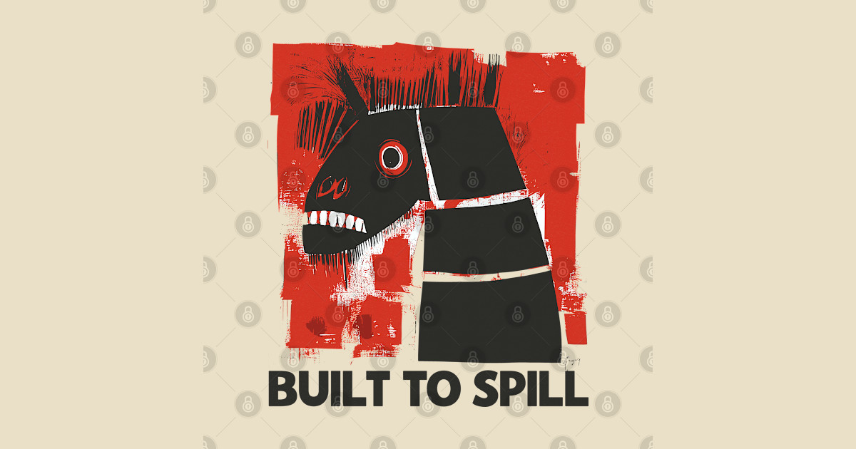 Built To Spill • • Retro Fan Art - Built To Spill - T-Shirt | TeePublic