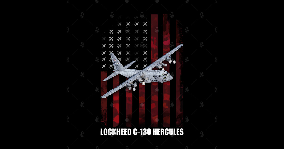 Lockheed C-130 Hercules - Lockheed C 130 Hercules - Sticker | TeePublic