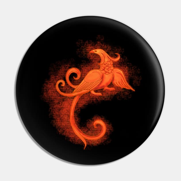 The phoenix: symbol of resilience - Resilience - Pin | TeePublic