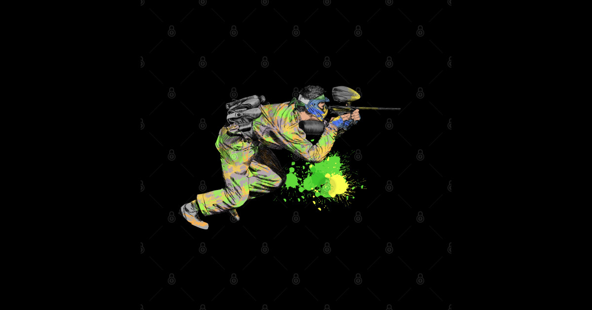 Paintball - Adrenalin - Sticker | TeePublic