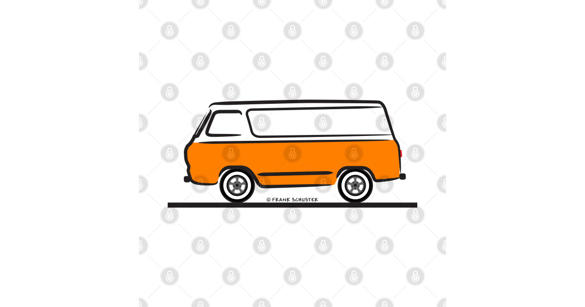 Ford Econoline 1960-1967 - Econoline Van - Posters and Art Prints ...