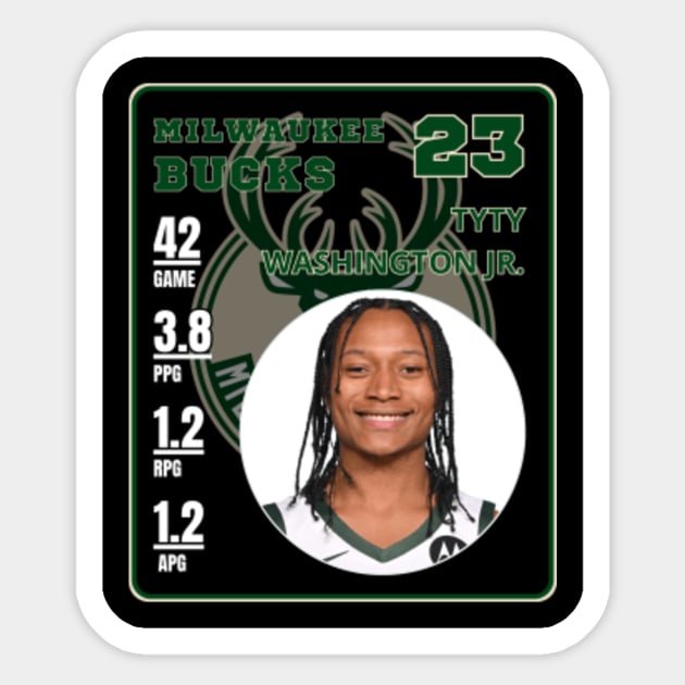TyTy Washington Jr - Basketball Player - Sticker | TeePublic