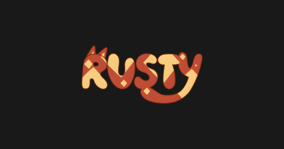 Rusty Is Red Kelpie Dogs - Kelpie Dogs - T-Shirt | TeePublic