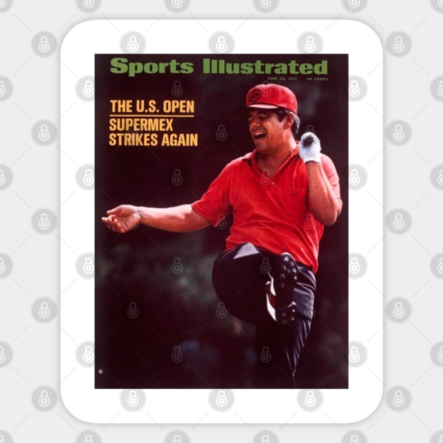 Lee Trevino 1971 Us Open - Lee Trevino - Sticker | TeePublic