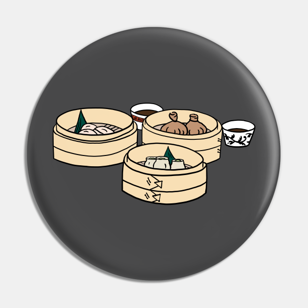 Dim Sum - Dim Sum - Pin | TeePublic