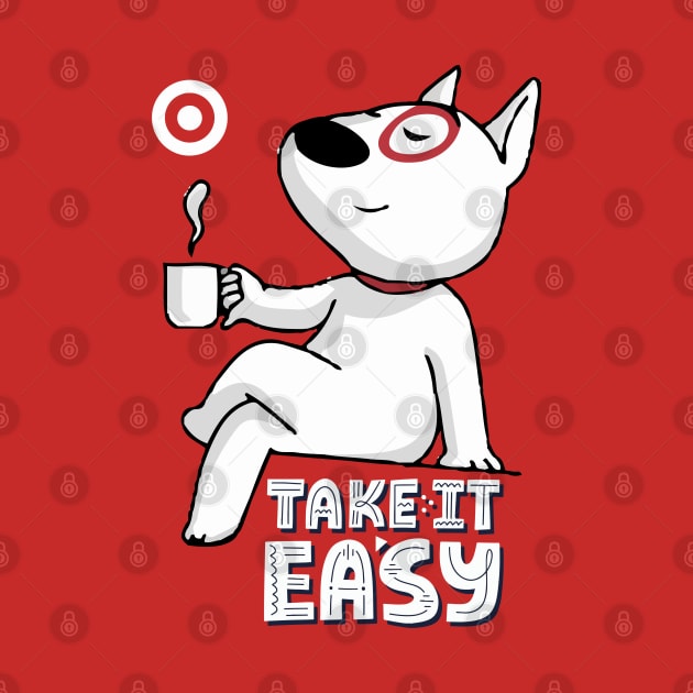 Cute Bullseye Dog Team Member - Target Team Member - T-Shirt | TeePublic