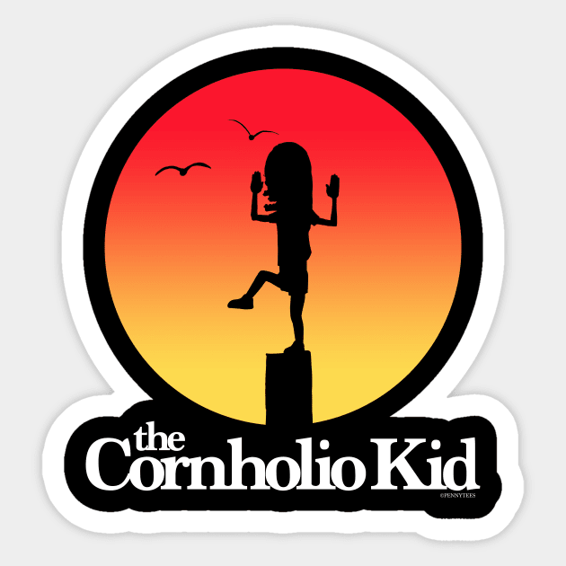 The Cornholio Kid - Beavis And Butthead - Sticker | TeePublic