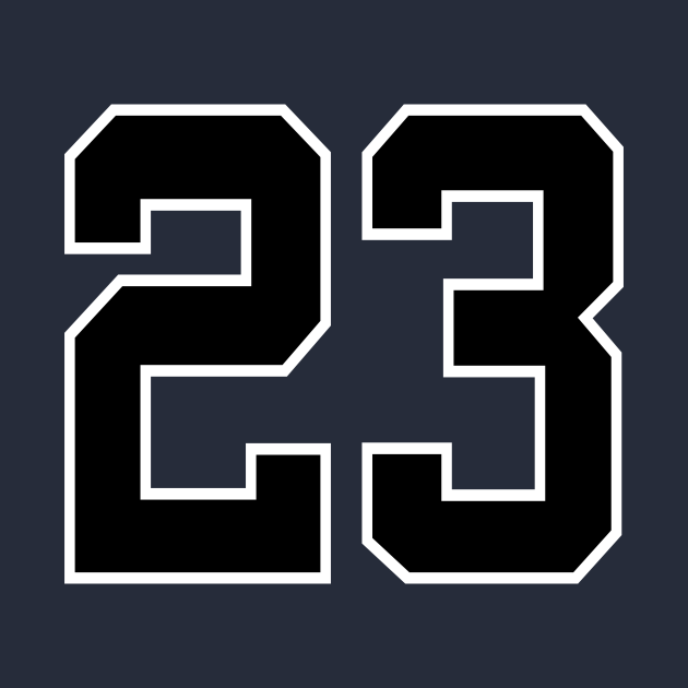 Number 23 - 23rd Birthday - Hoodie | TeePublic