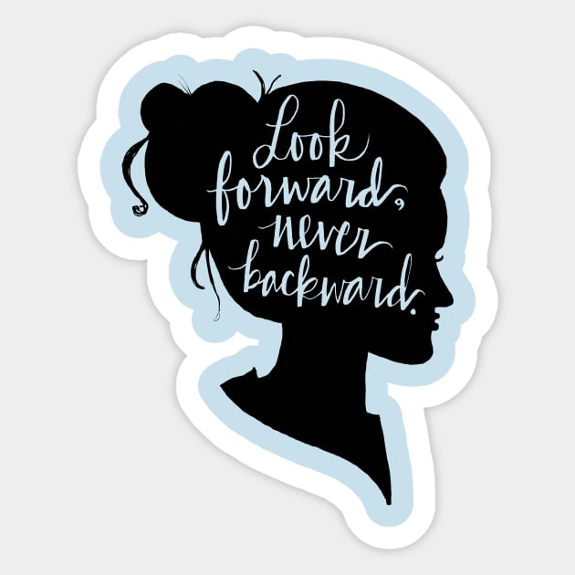 Look Forward, Never Backward: Artsy Girl Silhouette - Silhouette ...