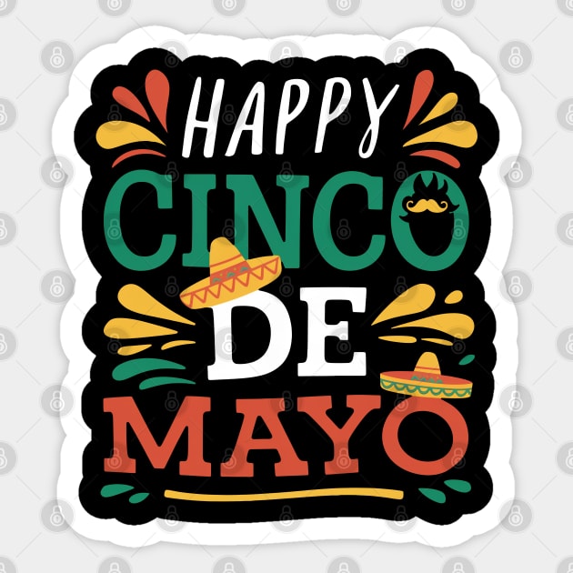 Happy 5 De Mayo Lets Fiesta Viva Mexico Cinco De Mayo Man - Happy 5 De ...