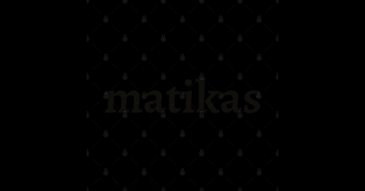 Matikas - Elegant Design - Sticker | TeePublic