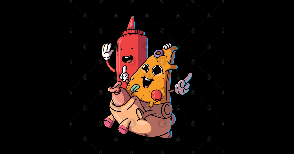 Epic Fast Food Adventure: Flying Pizza and Ketchup - Imaginary Worlds ...