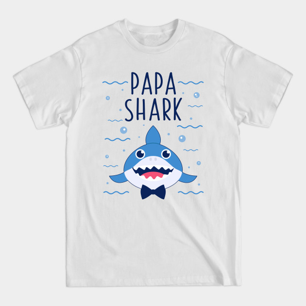 Papa Shark Happy Father Day Fathers Day Gift Ideas - Papa Shark Happy ...