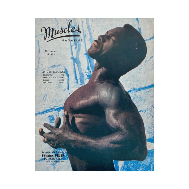 MUSCLES MAGAZINE - Vintage Physique Muscle Male Model Magazine Cover ...