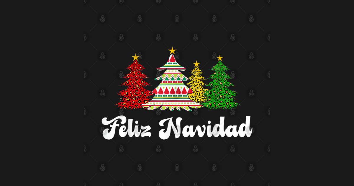 Family Matching Feliz Navidad Spanish - Mexican Christmas - Feliz ...