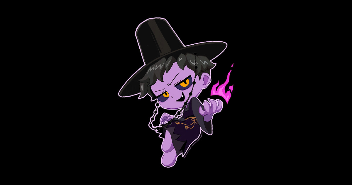 Chibi Demon Jinu Mischievous Kpop Style Magic Flame - Chibi Demon ...