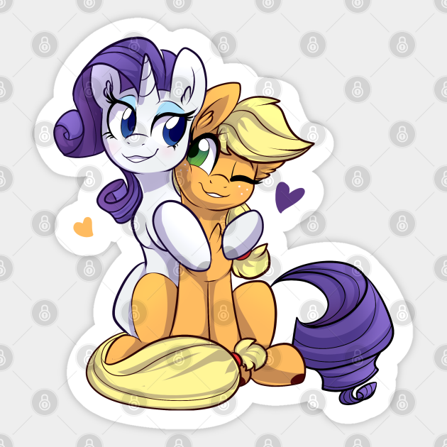 Rarijack - My Little Pony - Sticker | TeePublic