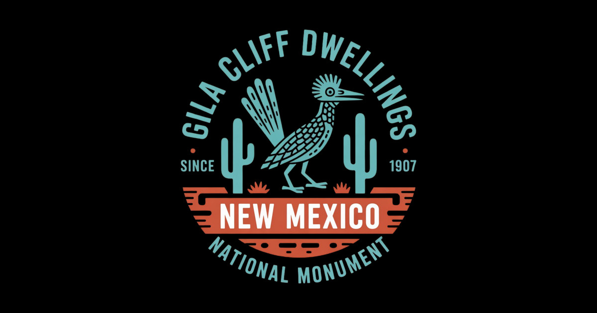 Gila Cliff Dwellings National Monument - Gila Cliff - Sticker | TeePublic