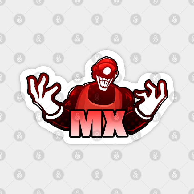 FNF MARIO MADNESS MX - Mx - Magnet | TeePublic