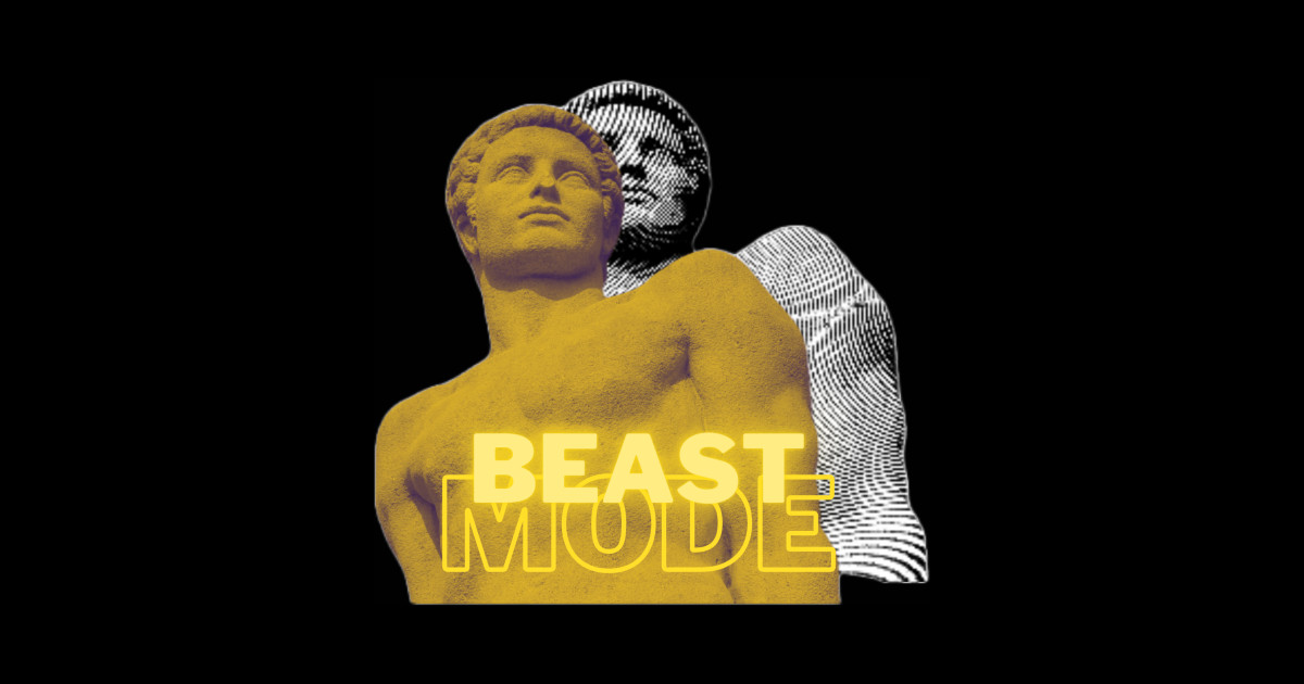 Beast Mode - Gym - Sticker | TeePublic