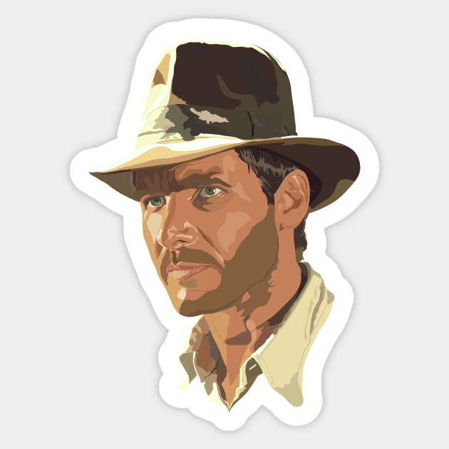 Indy - Indiana Jones - Sticker | TeePublic