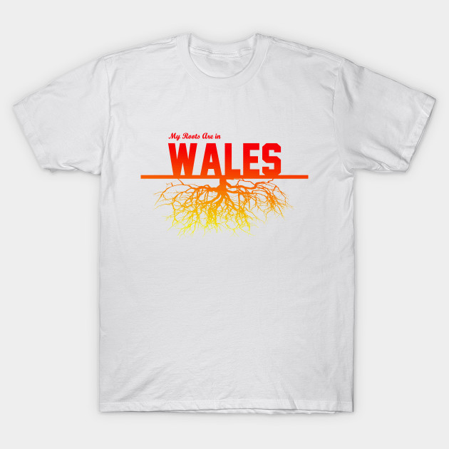 My Roots Are in Wales - Welsh - T-Shirt | TeePublic