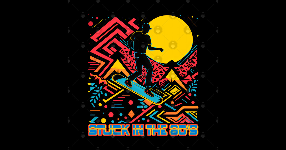 80s abstract hip hop design old schools style - 80s Retro - Posters and ...