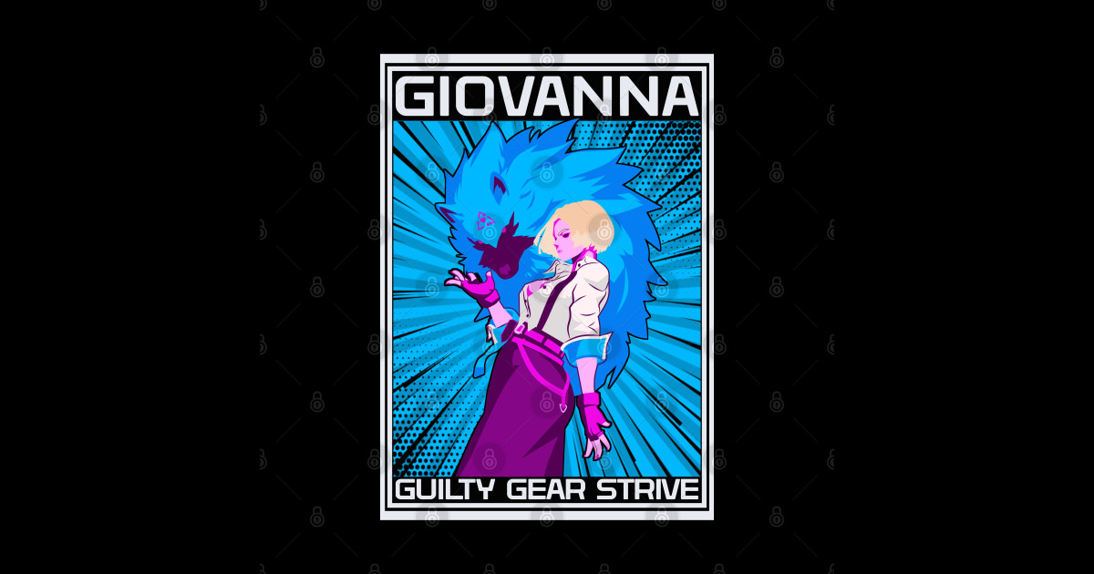 Giovanna character comics style - Gamers - Sticker | TeePublic