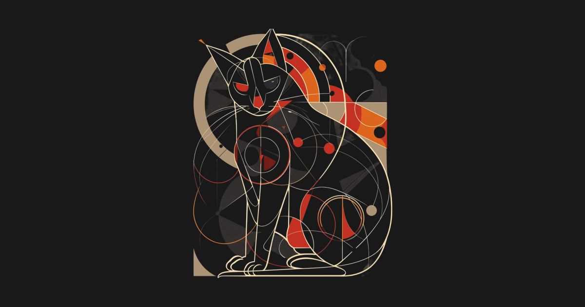 Mid Century Modern CAT Statement Sculptures - Mid Century Modern - T ...