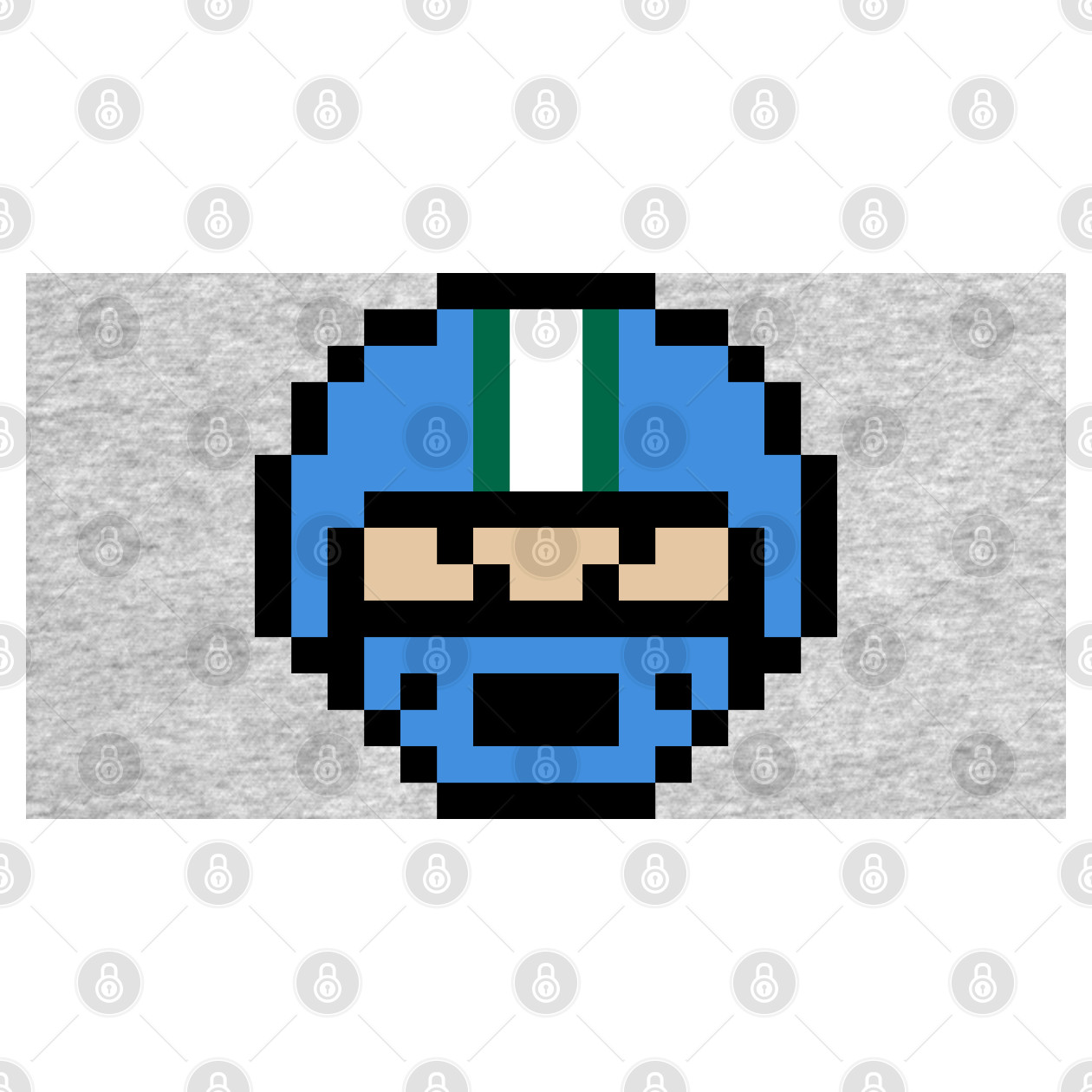 8-Bit Helmet - New Orleans - Football - T-Shirt | TeePublic