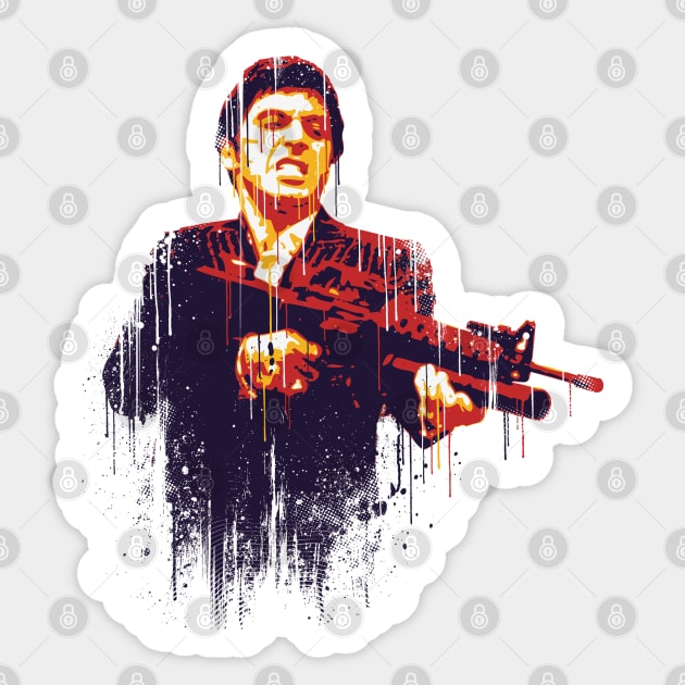 SCARFACE - Scarface - Sticker | TeePublic