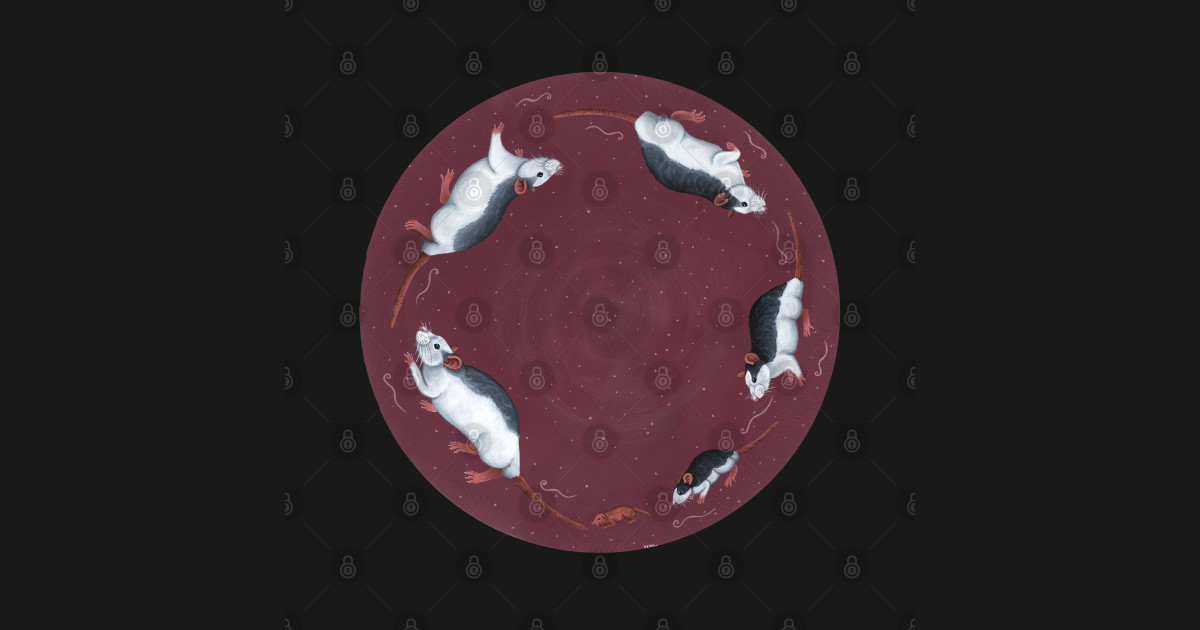 Rat Wheel - Rat - T-Shirt | TeePublic