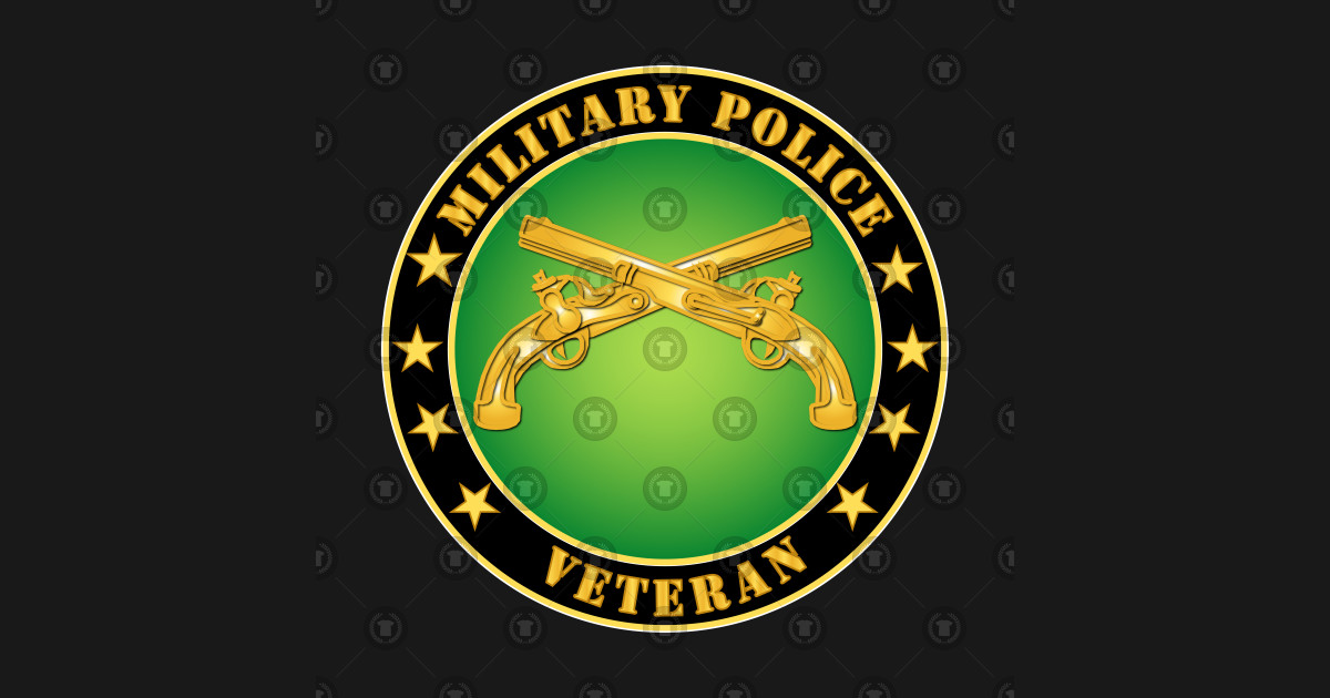 Military Police Veteran - Military Police Veteran - Sticker | TeePublic