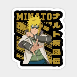 Minato Namikaze Anime Design Magnets for Sale | TeePublic