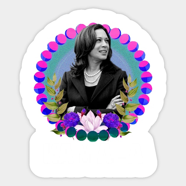 Kamala harris for president - Kamala Harris - Sticker | TeePublic