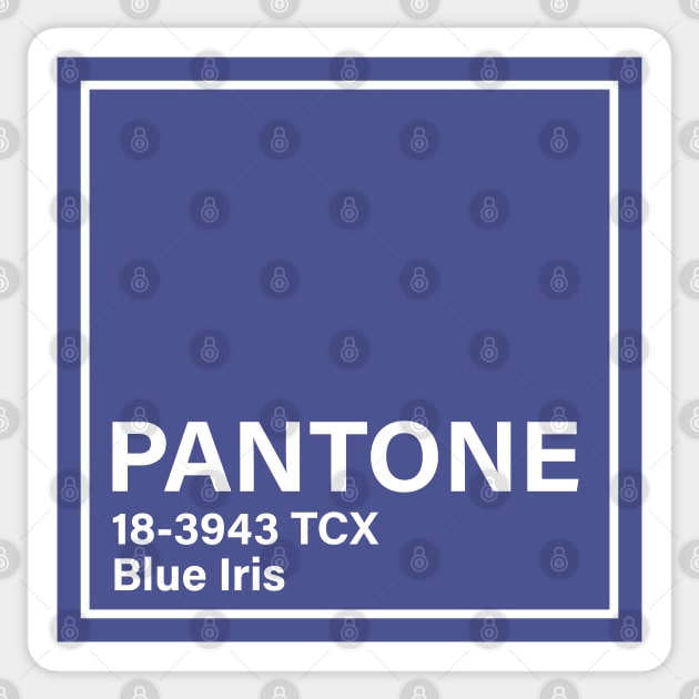pantone 18-3943 TCX Blue Iris - Pantone 18 3943 Tcx Blue Iris - Sticker ...
