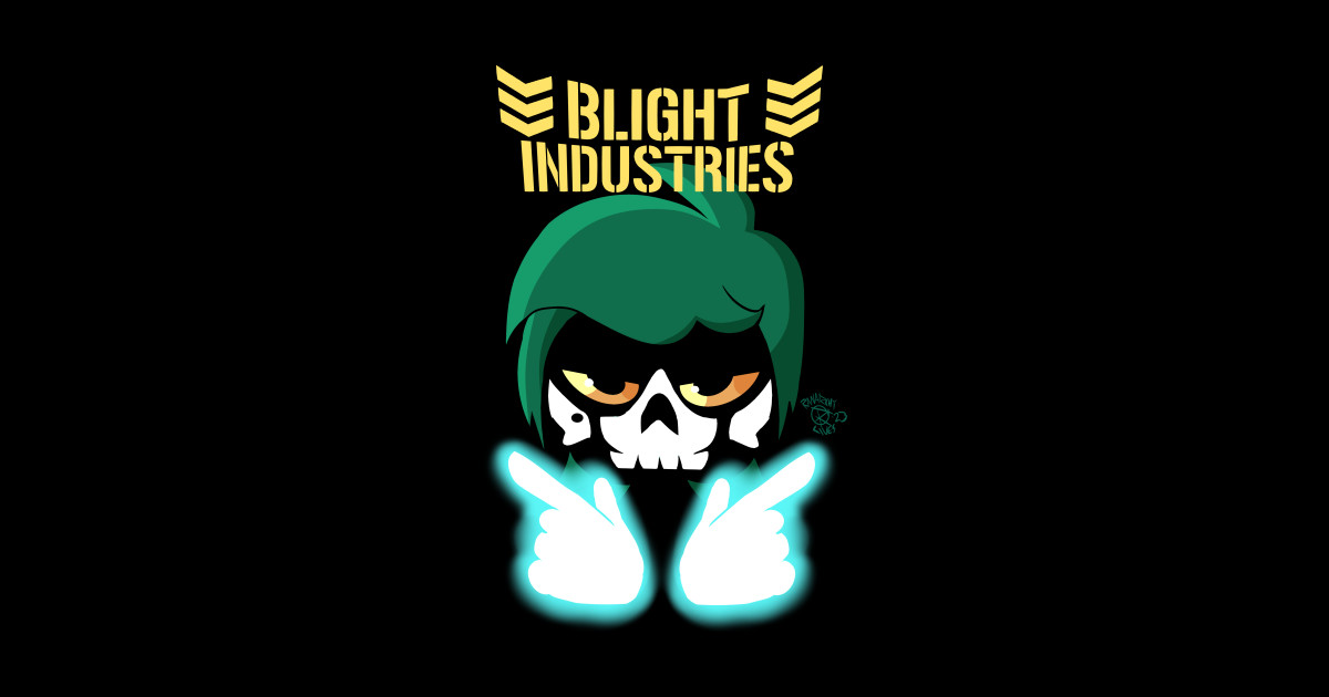 Blight Industries - Edric Blight - Sticker | TeePublic