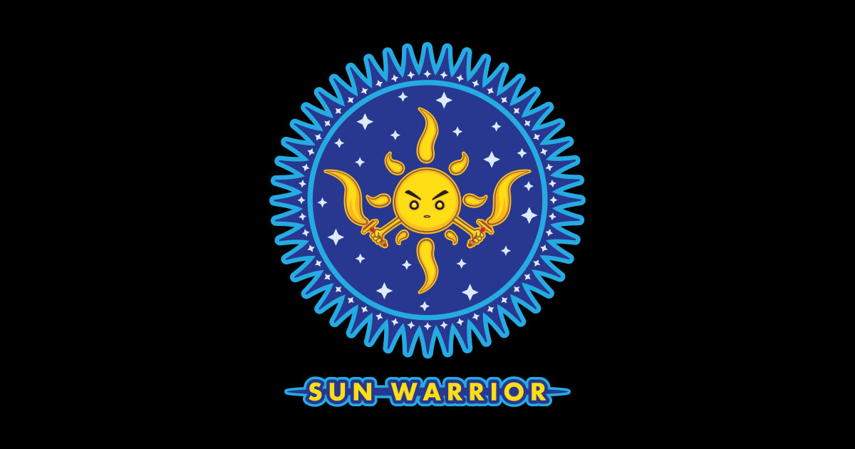 Sun Warrior - Sun - Sticker | TeePublic