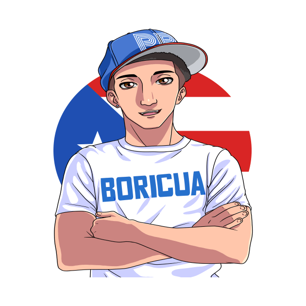 Boricua Puerto Rican Strong Pride Puerto Rico Flag - Puerto Rico Pride ...