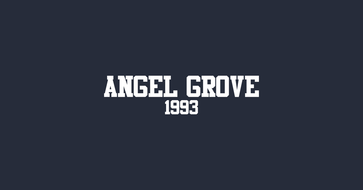Angel Grove 1993 - Angel Grove - Crewneck Sweatshirt | TeePublic