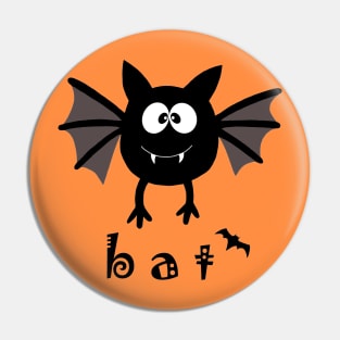 Bat Tattoo Design Drawing Illustration Pins and Buttons for Sale ...