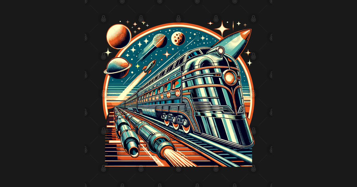 Cosmic Railways: Journey on the Starlight Express - Space Train - T ...