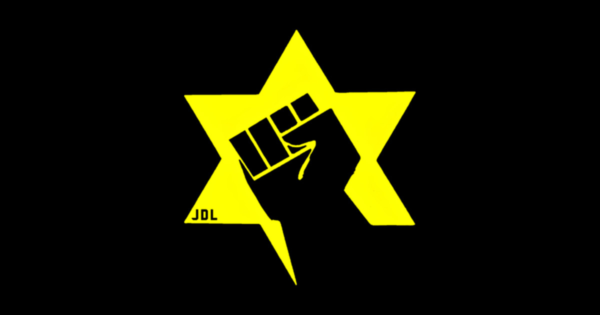 Jewish Defence League Jdl Kahne - Jewish Defence League - Sticker ...